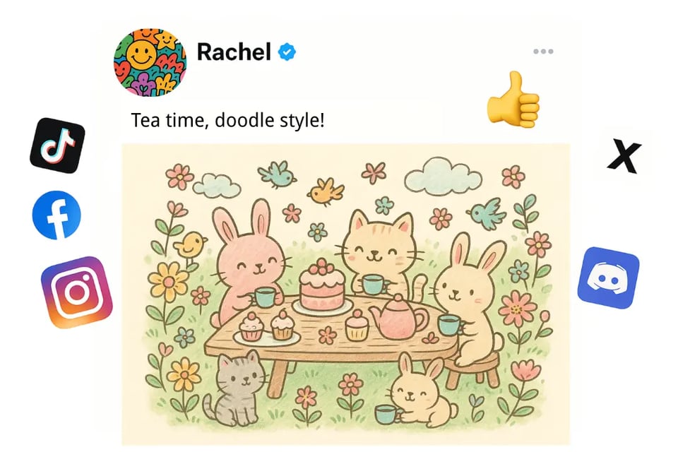 AI Doodle Generator Free – Create Doodle Art with Bylo.ai