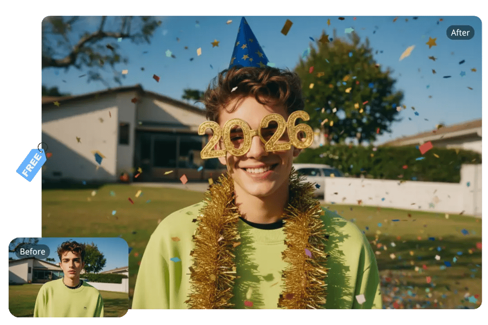 Free 2026 New Year Filters Online – Create Happy New Year Photos with ...