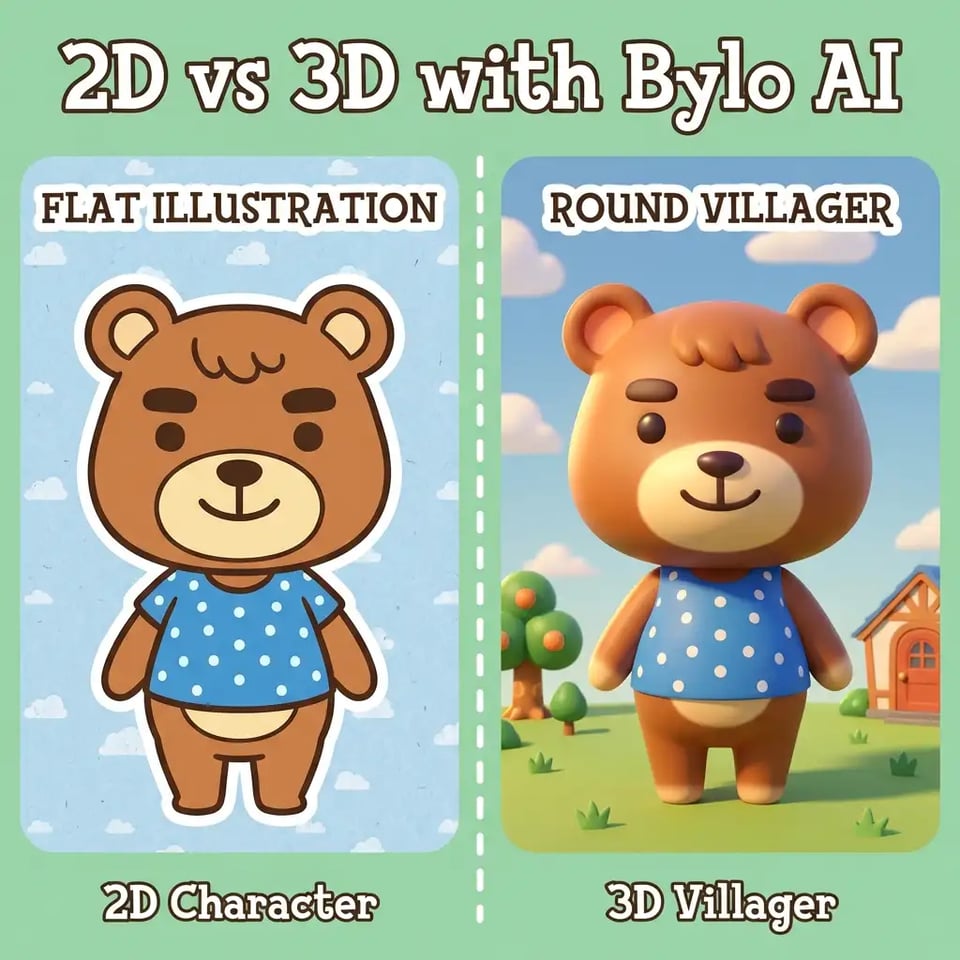Animal Crossing OC Maker – Create Your Own Villager with AI | Bylo AI