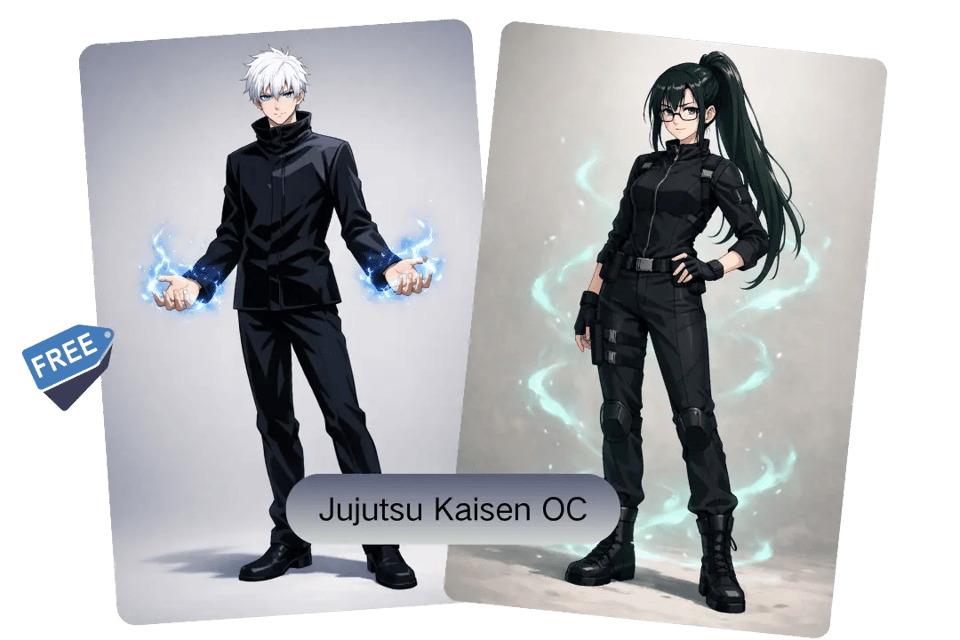 AI JJK Character Generator Free – Create Your Own Jujutsu Kaisen OC ...