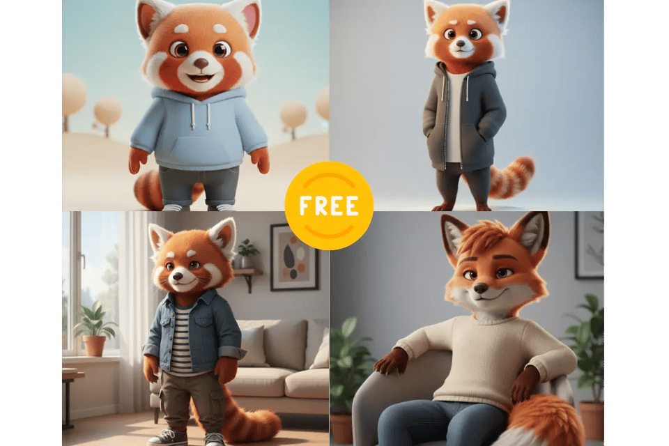 Furry AI Art Generator – Create Custom Fursona Characters with Bylo.ai